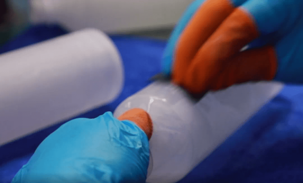 SLA Printed Transparent Resin Lotus Sculpture, A True Work of Art!